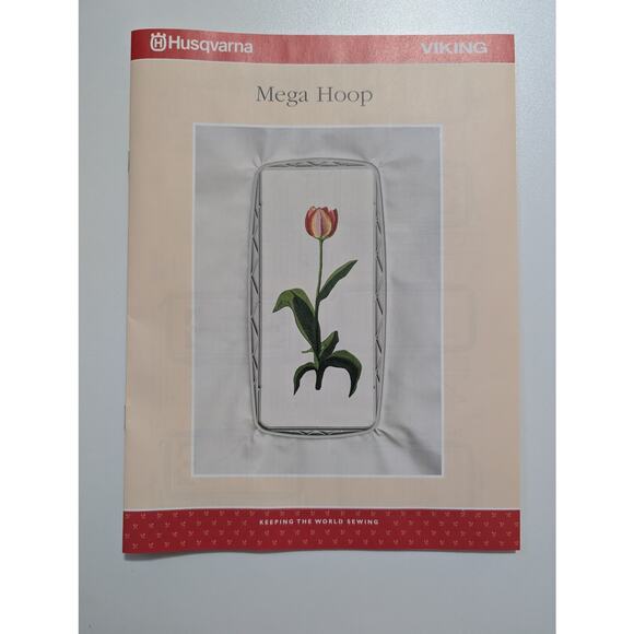 Husqvarna | Other | Husqvarna Viking Mega Hoop Machine Embroidery ...